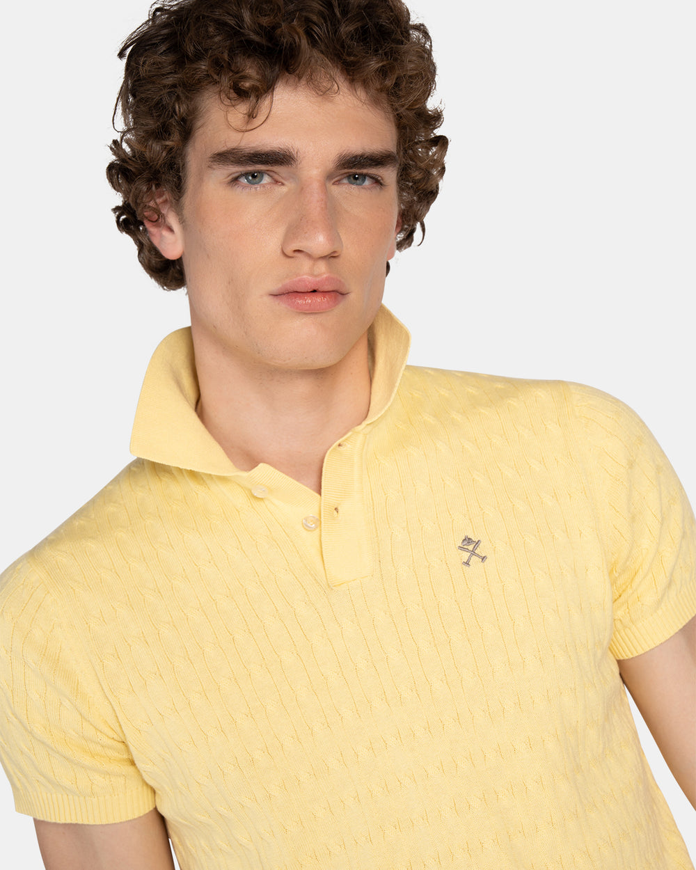 POLO CABLE KNIT - Harper & Neyer